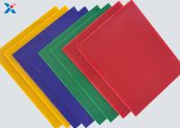 China Customized Plastic Acrylic Sheets Orange Colored Roofing Perspex Board for sale