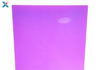 China Translucent Purple Colour Plastic Sheet 1.2g/Cm3 Density for sale