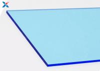 China Light Blue Translucent Acrylic Sheet For Clear Greenhouse Panels for sale