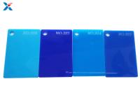 China 3mm Large Blue Acrylic Sheets Coloured Roofing Extruded Plastic for sale