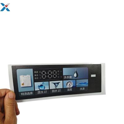 China Clear PET Film for Home Appliances Control Panels for sale