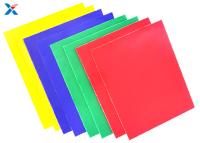 China ISO FCC Red Coloured Acrylic Sheet Extruded Acrylic Board for sale