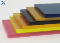 China 2mm Coloured Acrylic Sheet Polymethyl Methacrylate Plastic Panels for sale