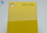 China 8x4 Yellow Acrylic Sheet Extruded Plexi Glass Board Cut To Size for sale