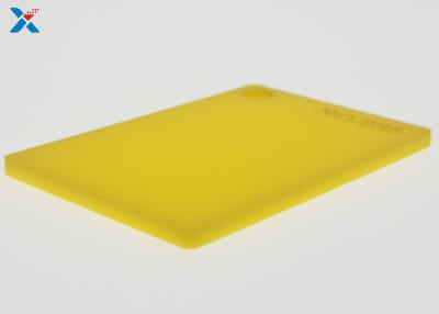 China 8x4 Yellow Acrylic Sheet Extruded Plexi Glass Board Cut To Size for sale
