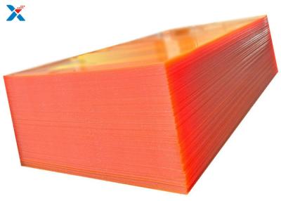 China 8x4 Coloured Acrylic Sheet Orange Cast Large Roofing Lucite Board for sale