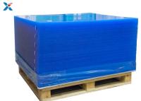 China Blue Large Thick Acrylic Sheet with High Surface Hardness for Luxury Designs for sale
