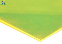 China Fluorescent Green Acrylic Sheet 1220x2440mm High Surface Hardness Perspex Panel for sale
