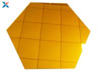 China 1mm Gold Acrylic Mirror Sheet Hard Coated Surface Perspex Plate for sale