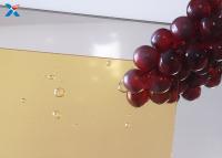 China Golden 2mm Acrylic Mirror Sheet Decorative Wall Plexi Glass Panel for sale