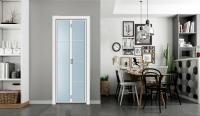 China Premium Interior Aluminum Door , Aluminium Foldable Door For Kitchen Living Room Partition for sale