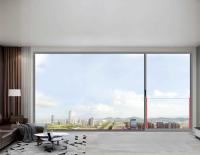 China OEM ODM Lift And Slide Aluminium Doors With Panoramic Large Glass Panel for sale