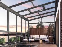 China Bespoke Aluminum Structure Sunroom , 4.0mm Aluminum Frame Sunroom With Heavy Load Resistance for sale