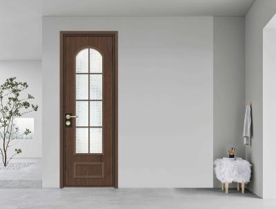 China Acoustic Insulation Aluminum Casement Door For Quiet Home Office Study for sale