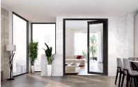 China Aluminum Alloy PT Door Space Saving Push And Tilt Door With Thermal Insulation for sale