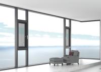 China A6 Acoustic Double Glazed Aluminum Casement Window Thermal Insulation Safety UV Protection for sale
