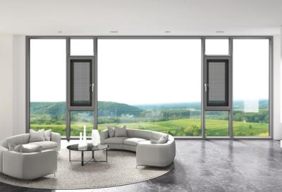 China Soundproof Thermal Break Casement Window , Energy Efficient Casement Windows Aluminum for sale