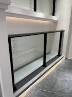 China Frameless Aluminum Base Shoe Glass Railing System For Balcony Safety for sale