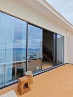China Ultra Slim Aluminum Sliding Glass Door For Coastal Villa Panoramic View for sale