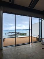 China Ultra Slim Aluminum Sliding Glass Door For Coastal Villa Panoramic View for sale