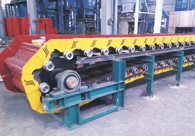 China Flask Moulding Line Apron Feeder Conveyor Material Transmission 80-500kg for sale