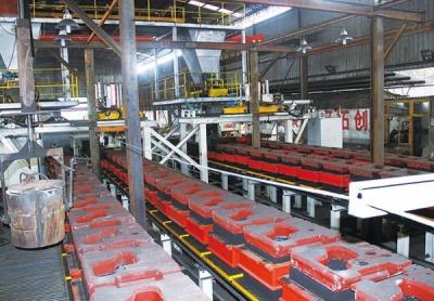 China Moulding Boxes Foundry Automatic Slip Flasks For Horizontal Moulding Line for sale