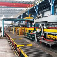 China 380V Automatic Static Pressure Moulding Line Machine Mould Plate With High Rate Of Utilization for sale