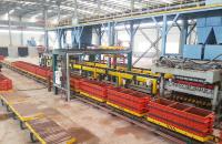 China Economical Foundry Casting Moulding Line Continuous Foundry Machine 100/H for sale