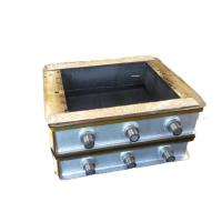 China Gray Iron Resin Sand Foundry Flask 800X800X250/250MM High Pressure Moulding for sale