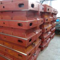 China Ductile Grey Iron Mould Box Foundry Casting Molding Flask Weight 860 KG for sale