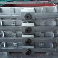 China Foundry Sand Casting Flask Mould Box Red HT250 High Accuracy Steel Welding for sale