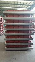 China Foundry Sand Casting Flask Mould Box Red HT250 High Accuracy Steel Welding for sale