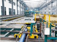 China Static Pressure Automatic Flaskless Molding Machine Green Sand High Ability Compaction Sand for sale