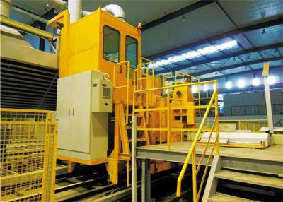 China Ductile Iron Pouring Machine Longitudinal Vehicle Rail System Cable Device for sale