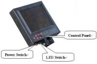 China 150° Visible Portable Under Vehicle Surveillance System With 5.6