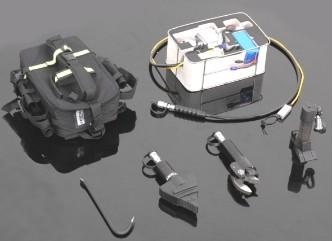 China Portable Emergency Rescue Equipment Backpack Electric Hydraulic Tools for sale