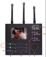 China Multiple Frequency Counter Surveillance Equipment Detects Wireless Camera for sale