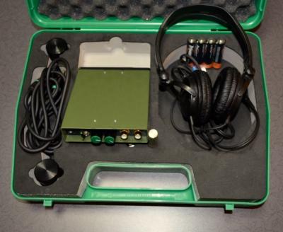 China Two Power Transducers Wall Listening Device 1mW Signal Power 128×99×23mm for sale