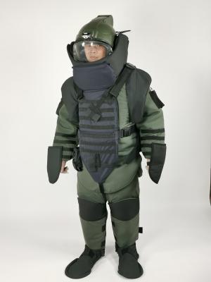 China Public Security Aramid Fiber Eod Bomb Suit Advanced Comfortable Flexible for sale