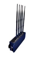 China More Shielding Frequency 250W Portable Cell Phone Jammers 5.3kg Weight for sale