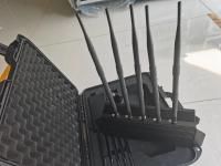 China Desktop 6-Band High Power Cellphone Jammer 4g And 2.4g Wifi for sale