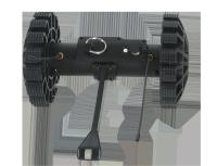 China Built - In HD Camera And Sound Collector Thrown Detecting Low Noise Robot 30fps Frame Rate for sale