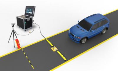 China Full Auto Mobile Under Vehicle Search System To Inspect Cars / Vehicles Beneath Part for sale