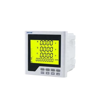 China Factory Price LCD Display Three Phase Current Voltage Frequency Multi-function Monitoring Meter CN-3UIF3Y for sale