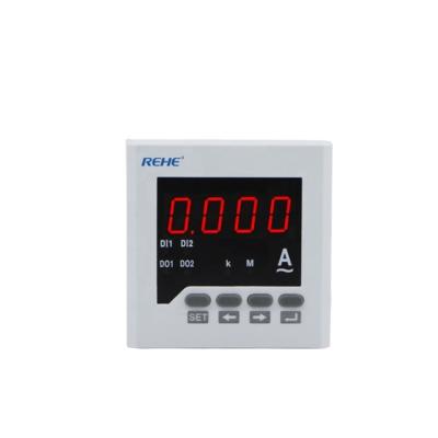 China 80*80 Single phase ampere meter/current panel meter for distribution box for sale