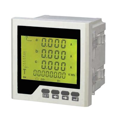 China Multimeters power energy multiple electriclty meter with LCD for sale