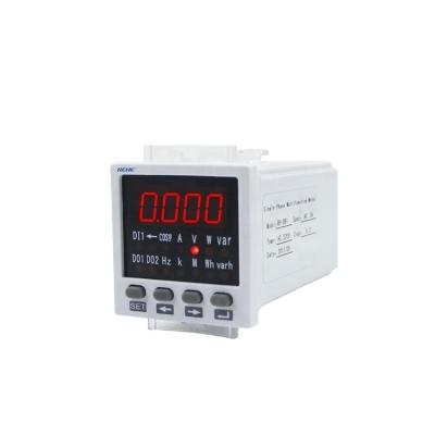 China 48*48mm mini Amp Volt Rpm High Voltage Digital Panel Mount Single Phase AC/DC multimeters for sale