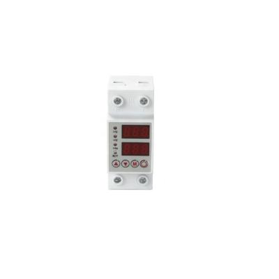 China 63A 2Poles Intelligent Over/Under Voltage Over Load Protector for sale