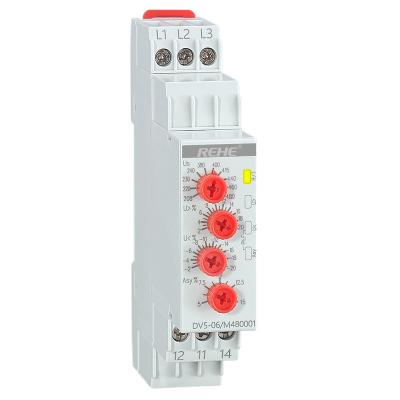 China DV5-06 Factory price AC Voltage Controller Phase Loss Sensor Relay 10A OEM/ODM for sale