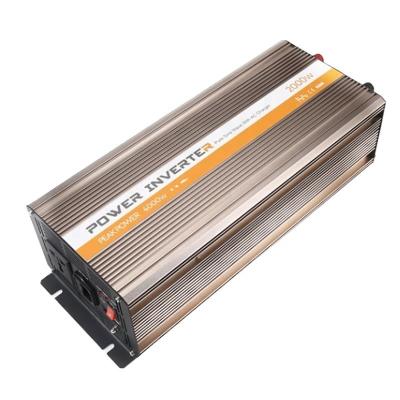China Factory supply Single Phase Ce Certified 110v 220v 12v 24v 48v Solar Power Inverter with 2000w with Intelligent Cooling Fan for sale